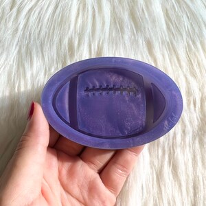 Sports 3 Inch Keychain Silicone Mold - Resin Mold - Football ...