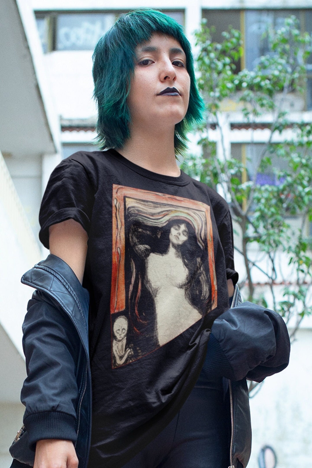 Edvard Munch Shirt Vintage Art Shirt Goth Gifts Dark Academia Clothing ...