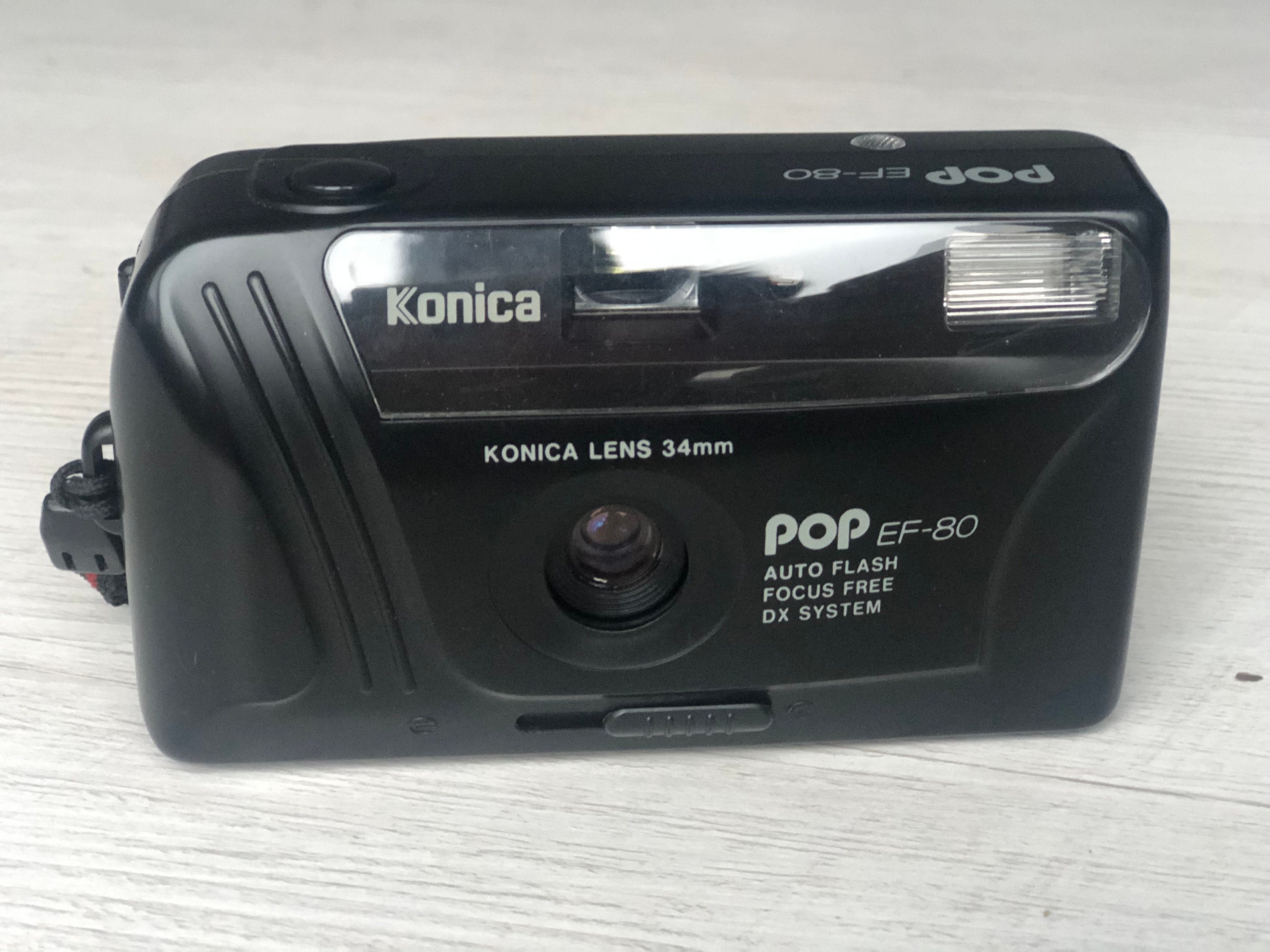 Konica Pop EF-80 vintage fixed focus 35mm easy to use analog | Etsy
