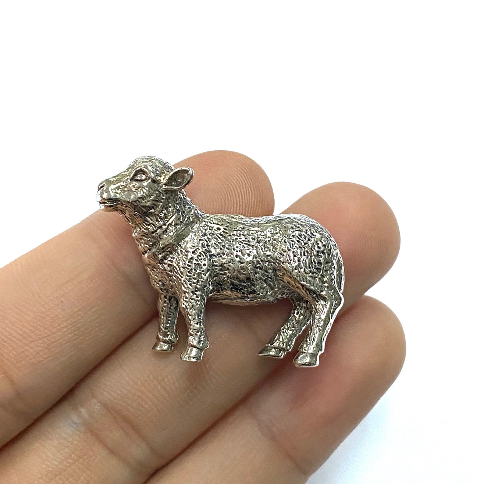 Collectible Victorian Style Stunning Lamb Figurine 925 | Etsy