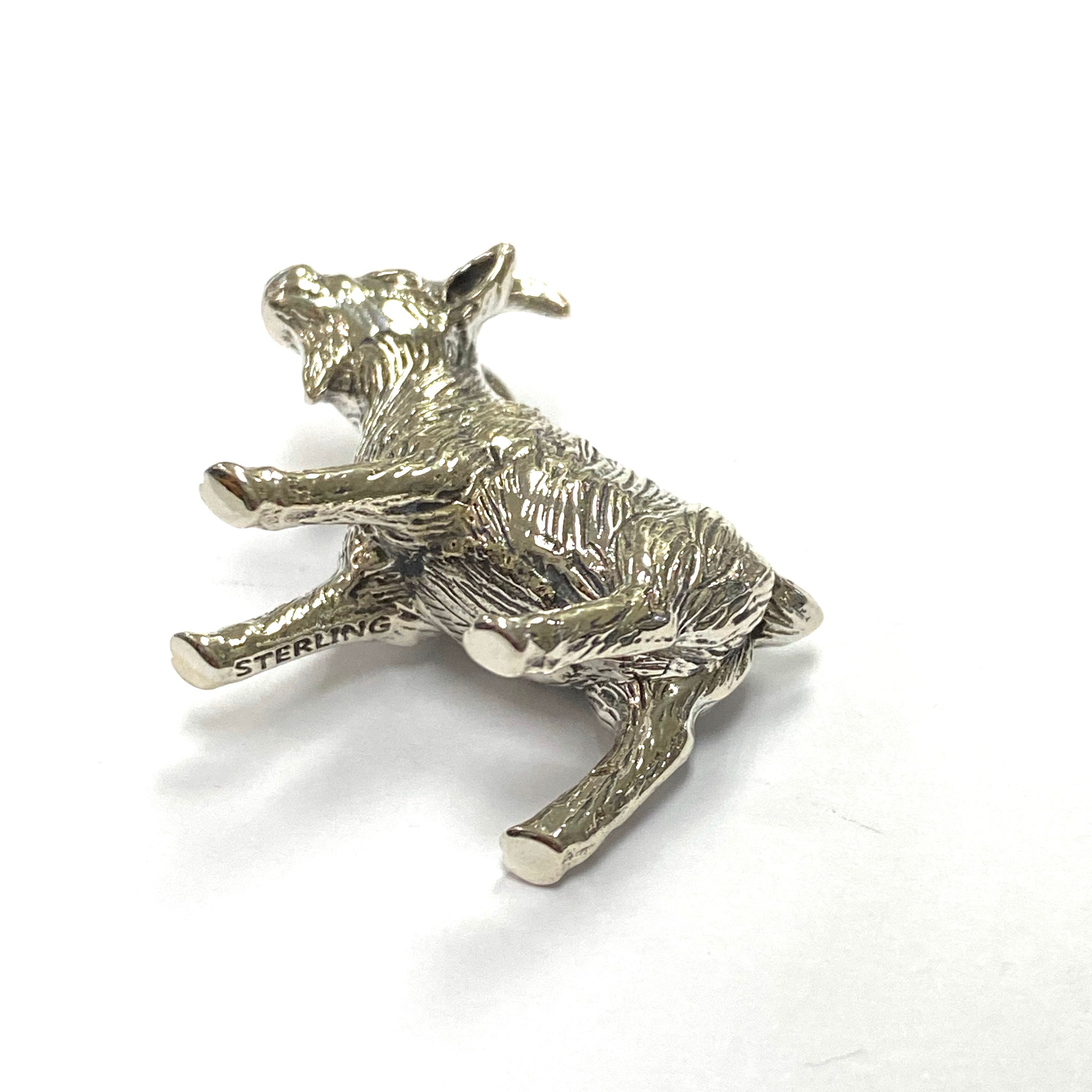 Collectible Victorian Style Goat Figurine 925 Sterling Silver | Etsy