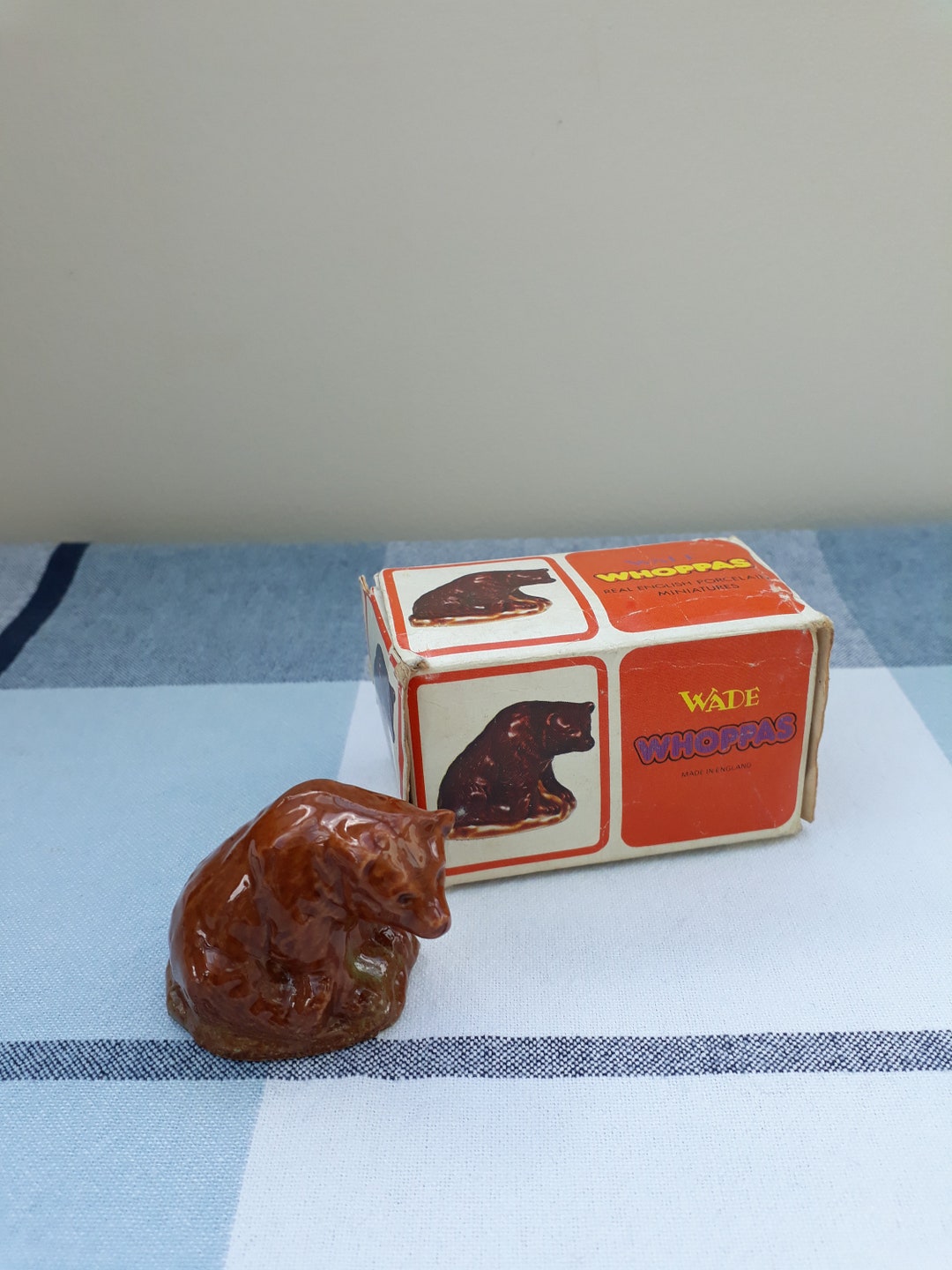 Wade Whimsy Whoppa Brown Bear & Its Original Box From Set One: - Etsy