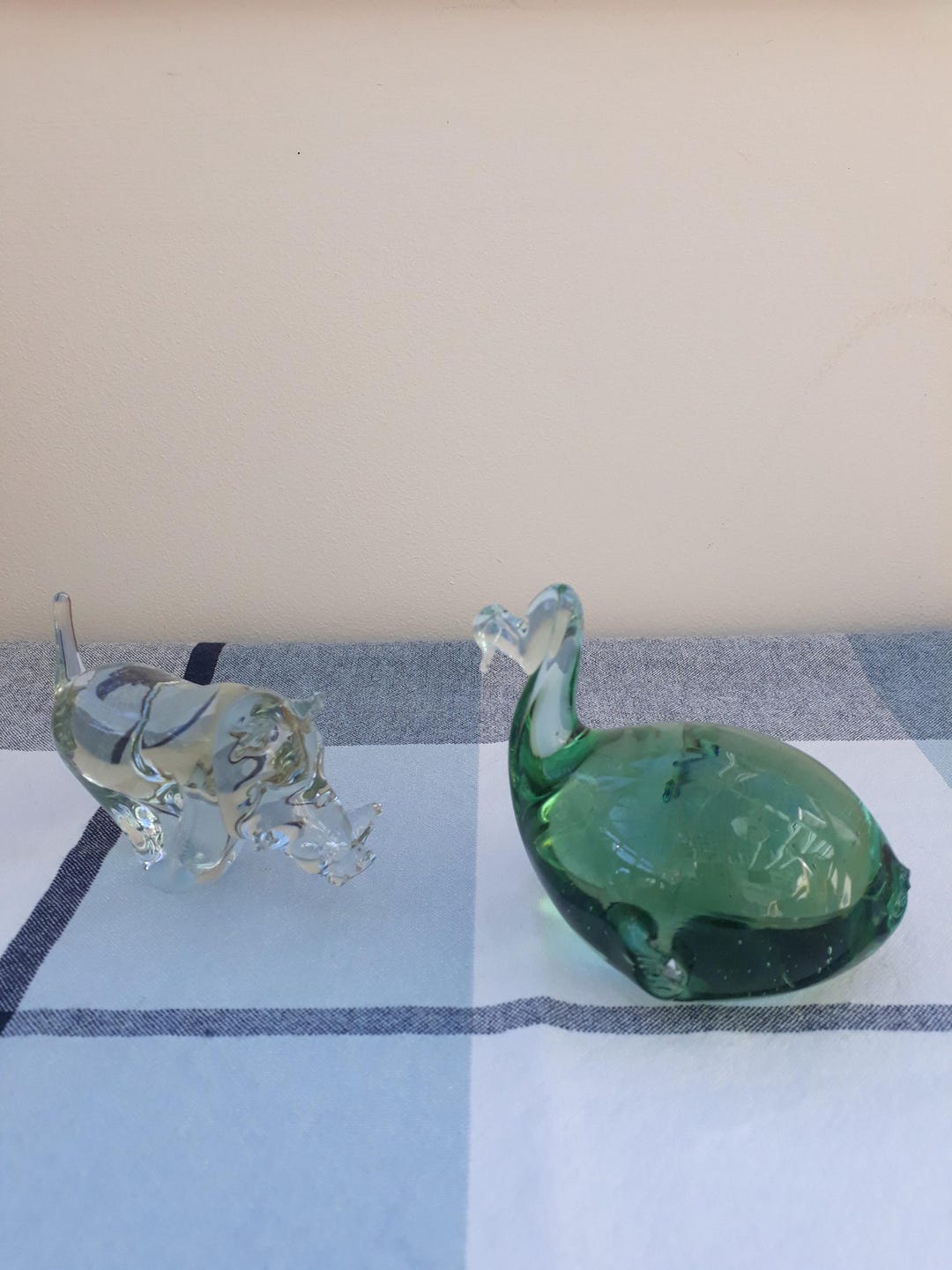 Vintage Glass Animal Paperweights: Wild Boar & Dodo Pair - Etsy UK