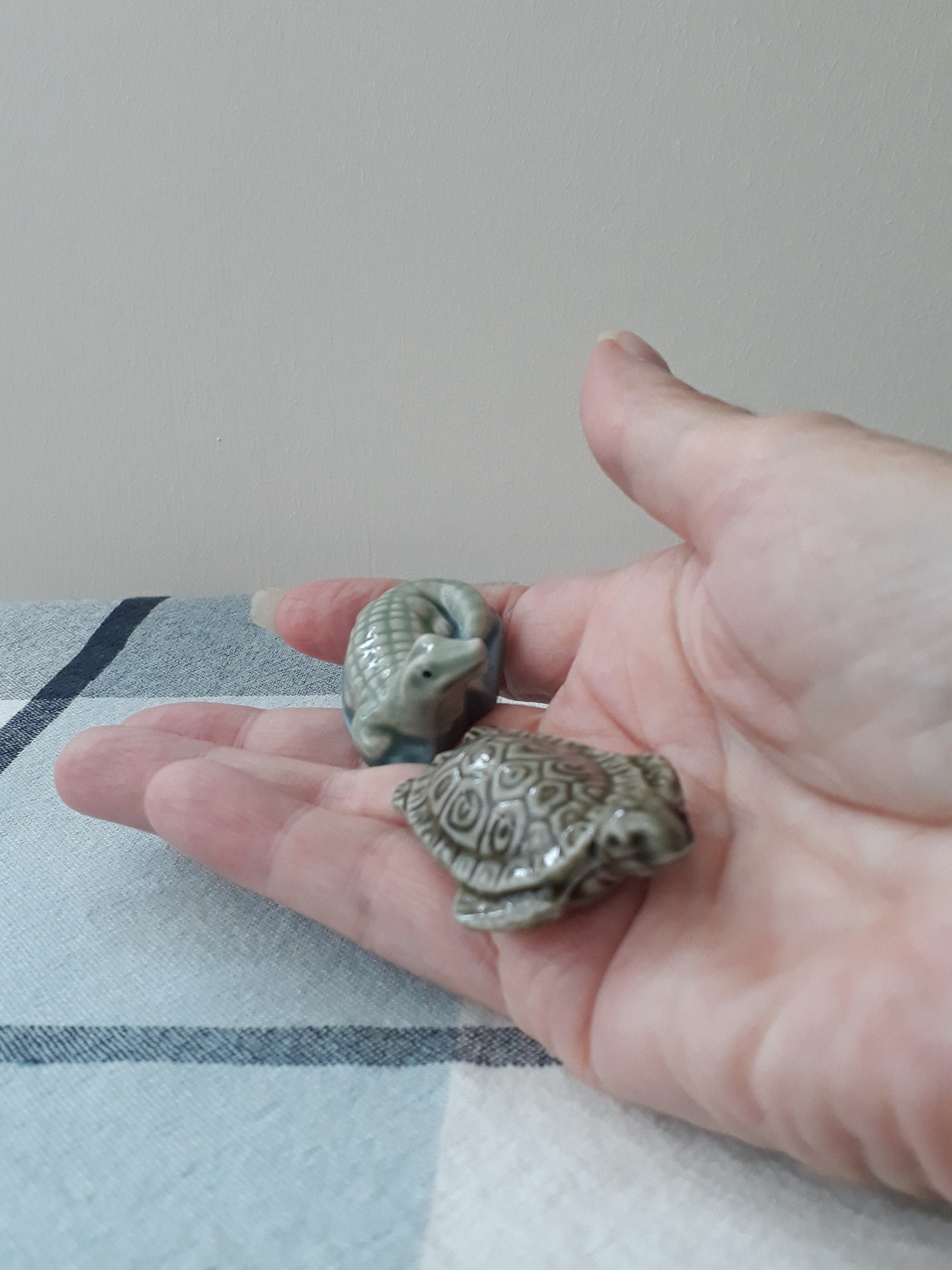 Wade Whimsies Turtle & Crocodile: Turtle, english Whimsies, Set Nine ...