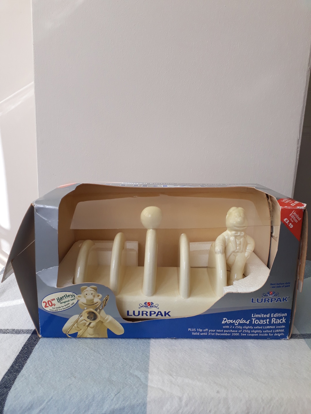 Lurpak Toast Rack & Original Box, Vintage Wade From the 1990s', in a ...