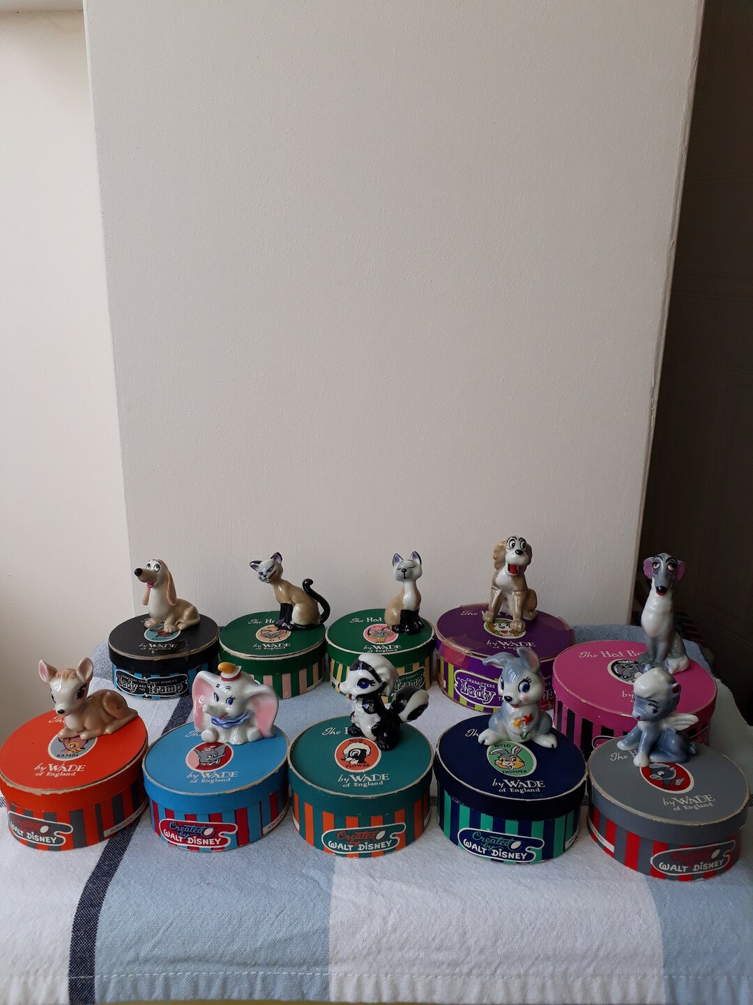 Wade Rare Complete Set TWO, Disney Hat Box Series, First Issue ...