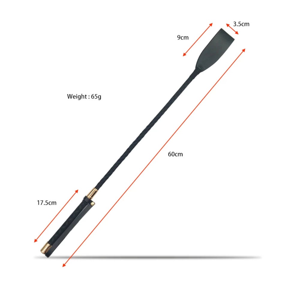Leather Riding Crop Whip Paddle Sex Toy Naughty Kinky Spanking Crop Whip Flagellation Bdsm Sexy