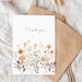 Watercolor Autumn Floral Wildflower Clipart,boho Flower Frame,botanical ...