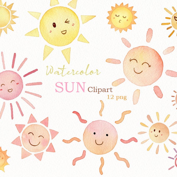 Sun Collage Art - Etsy