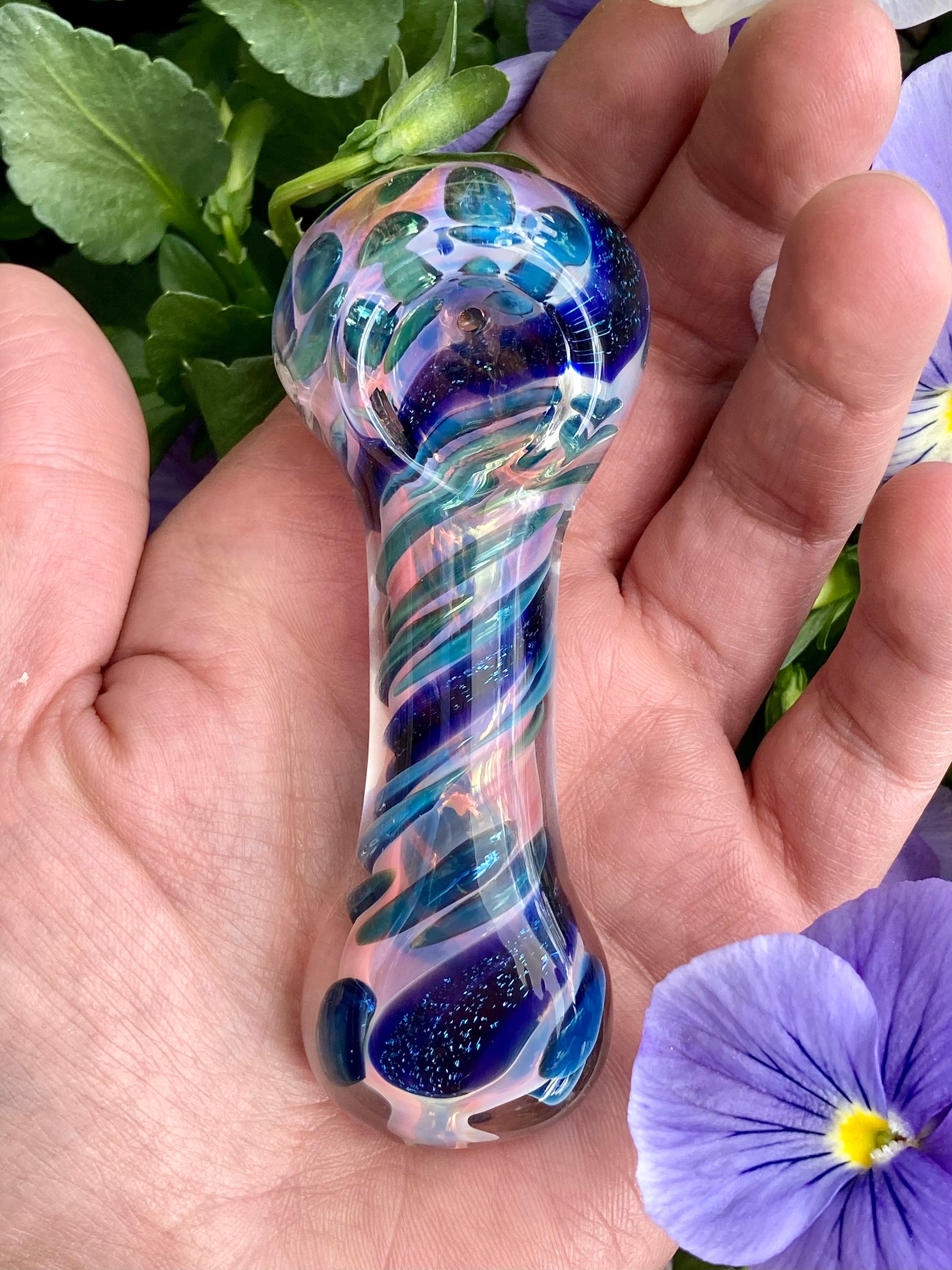 Glass Weed Pipes Pink