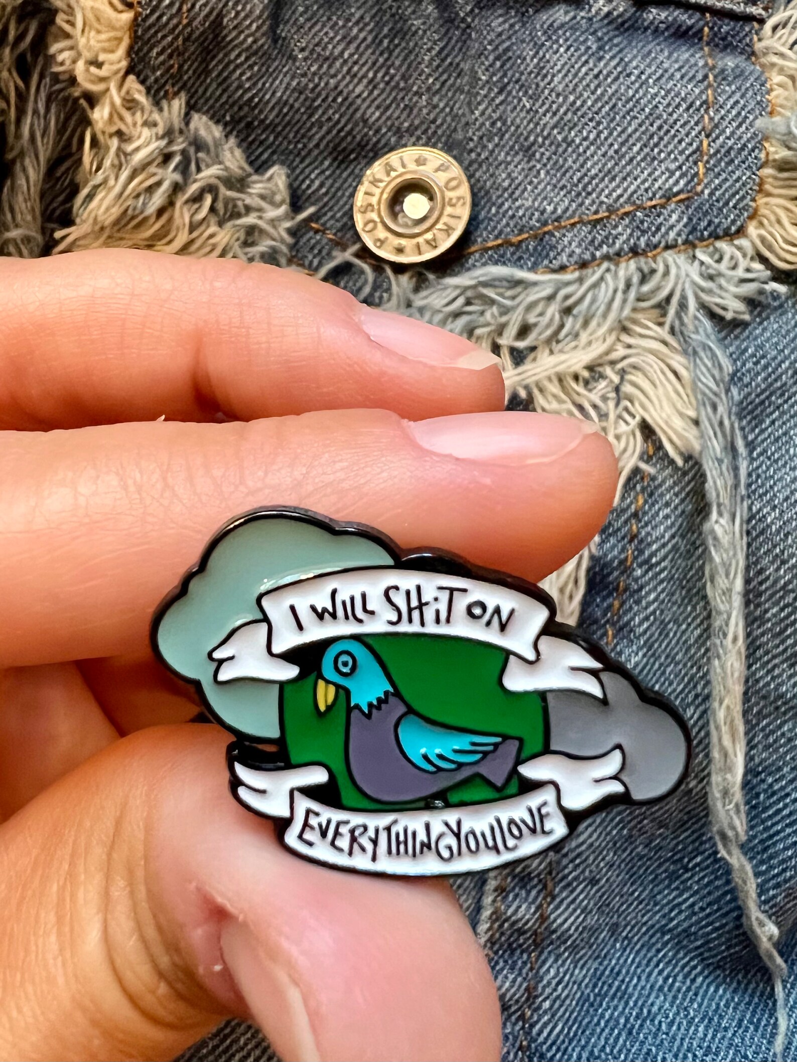 Fun Humorous Enamel Pin, Enamel Pin, Pins, Brooch, Brooches, Humorous ...