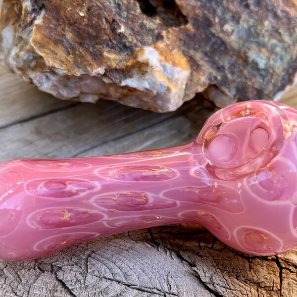 Pink Glass Pipe - Etsy