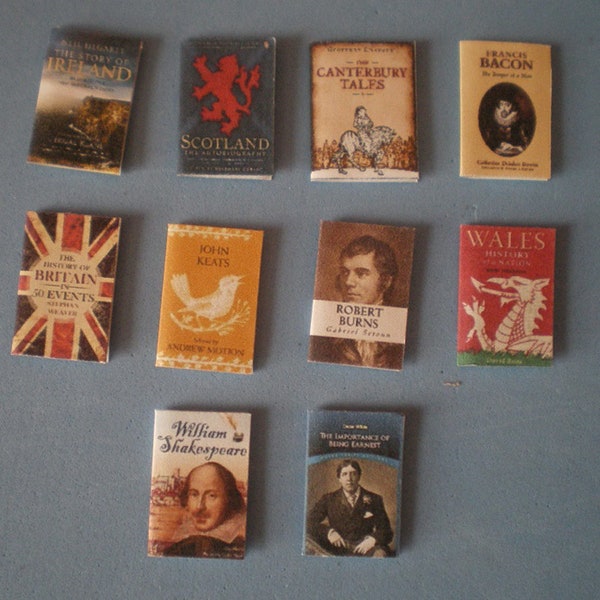 Miniature Books - Etsy