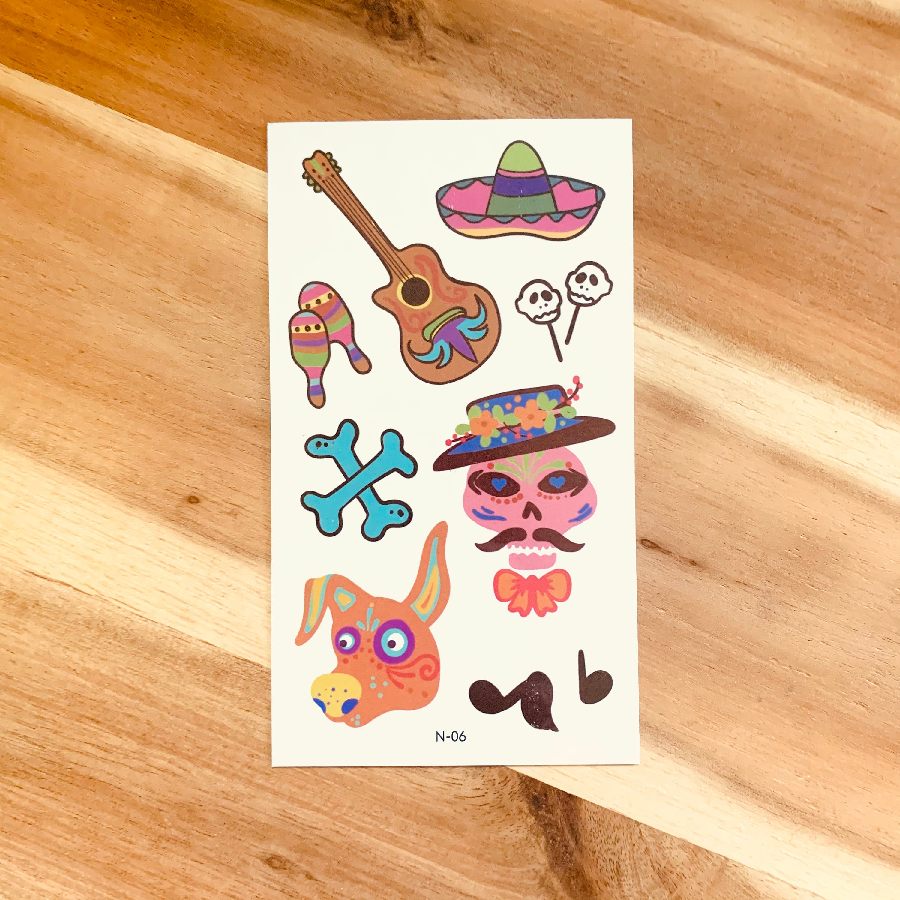 Kids Tattoo MEXICAN PIÑATA PINATA Temporary Tattoo - Etsy Australia