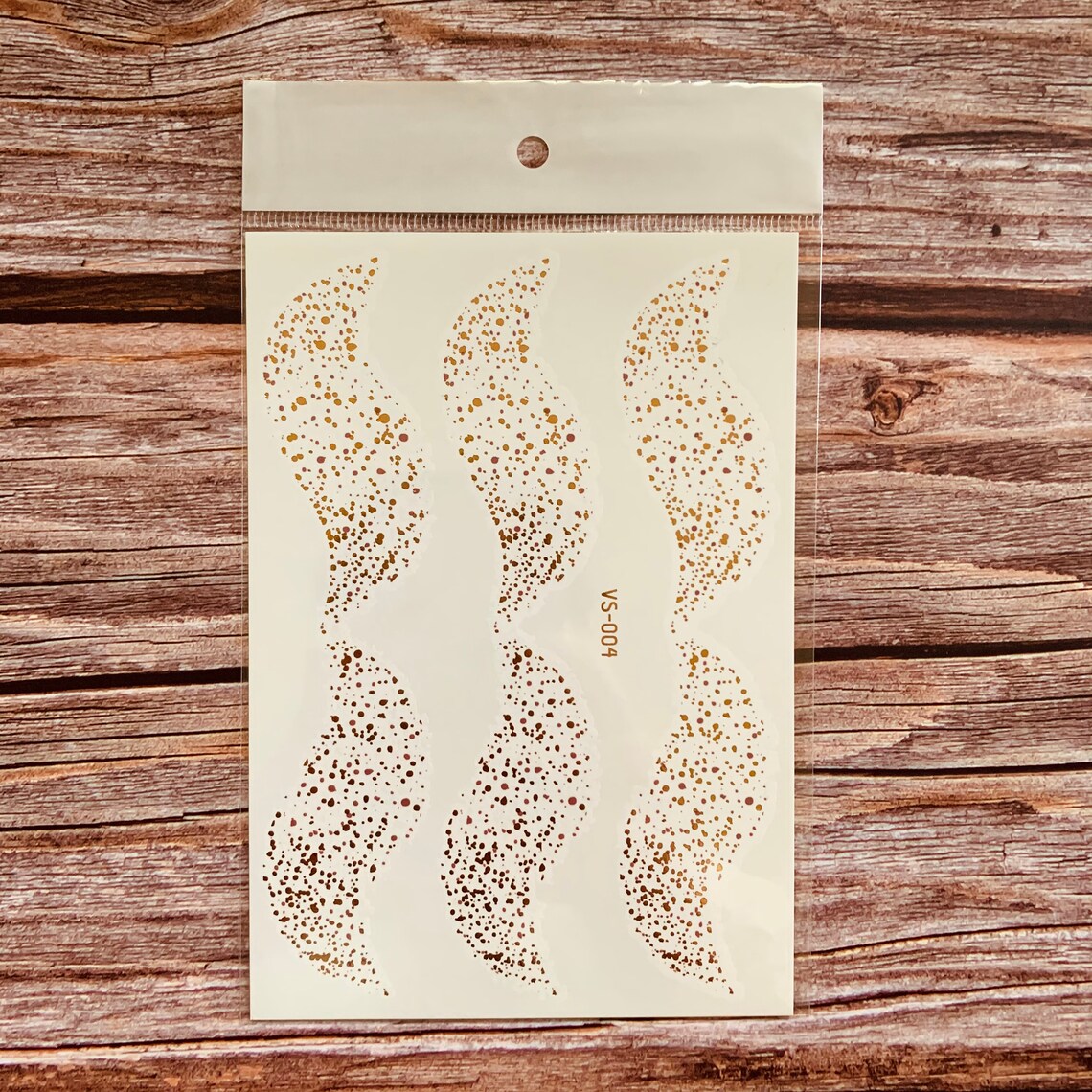 Metallic Face Tattoo Sticker STAR BUTTER FLASH - Etsy