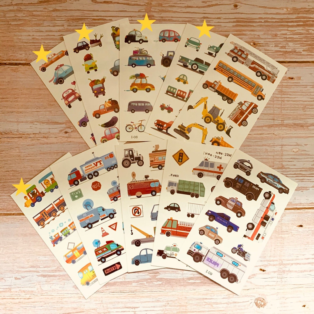 Low Stock Sale Kids Tattoo CAR Temporary Tattoo Tattoo Sticker Kids ...