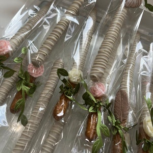 Boho Theme Baby Shower Chocolate Covered Treats Boho Dessert Table ...