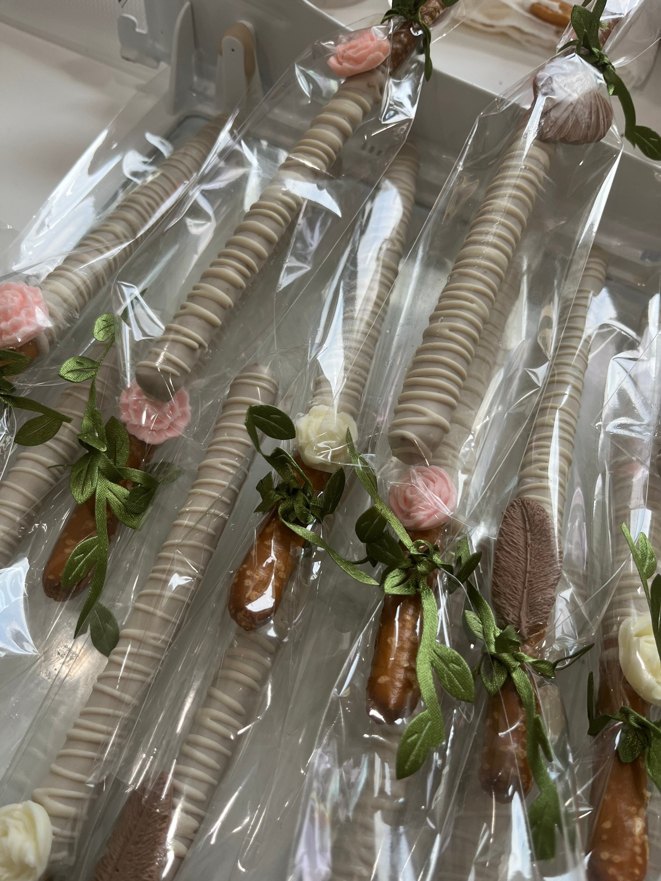 Boho Theme Baby Shower Chocolate Covered Treats Boho Dessert Table ...