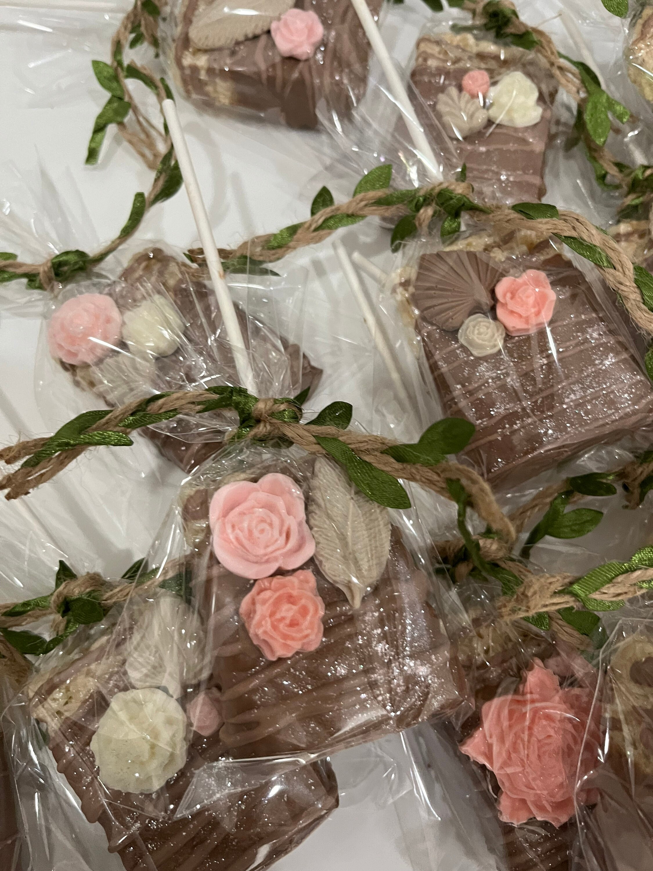 Boho Theme Baby Shower Chocolate Covered Treats Boho Dessert Table ...