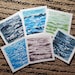 Mini Ocean Waves Marker Drawing Small Water Illustrations - Etsy