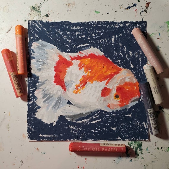 Easy Pastel Drawings Of Fish