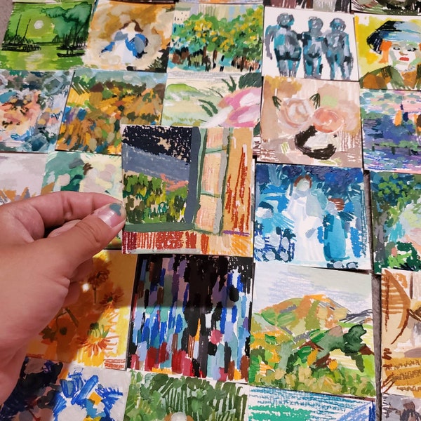 Small Paintings - Etsy