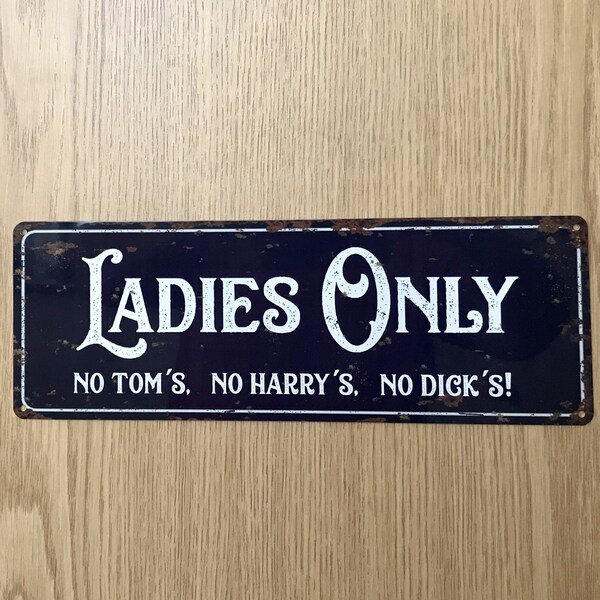 Ladies Toilet Signs - Etsy UK