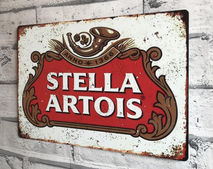 Metal Sign | Estrella Beer | Retro Sign | Man Cave Sign | Vintage Sign ...