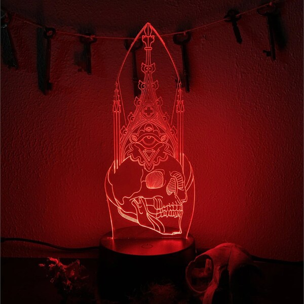 Skull Light - Etsy