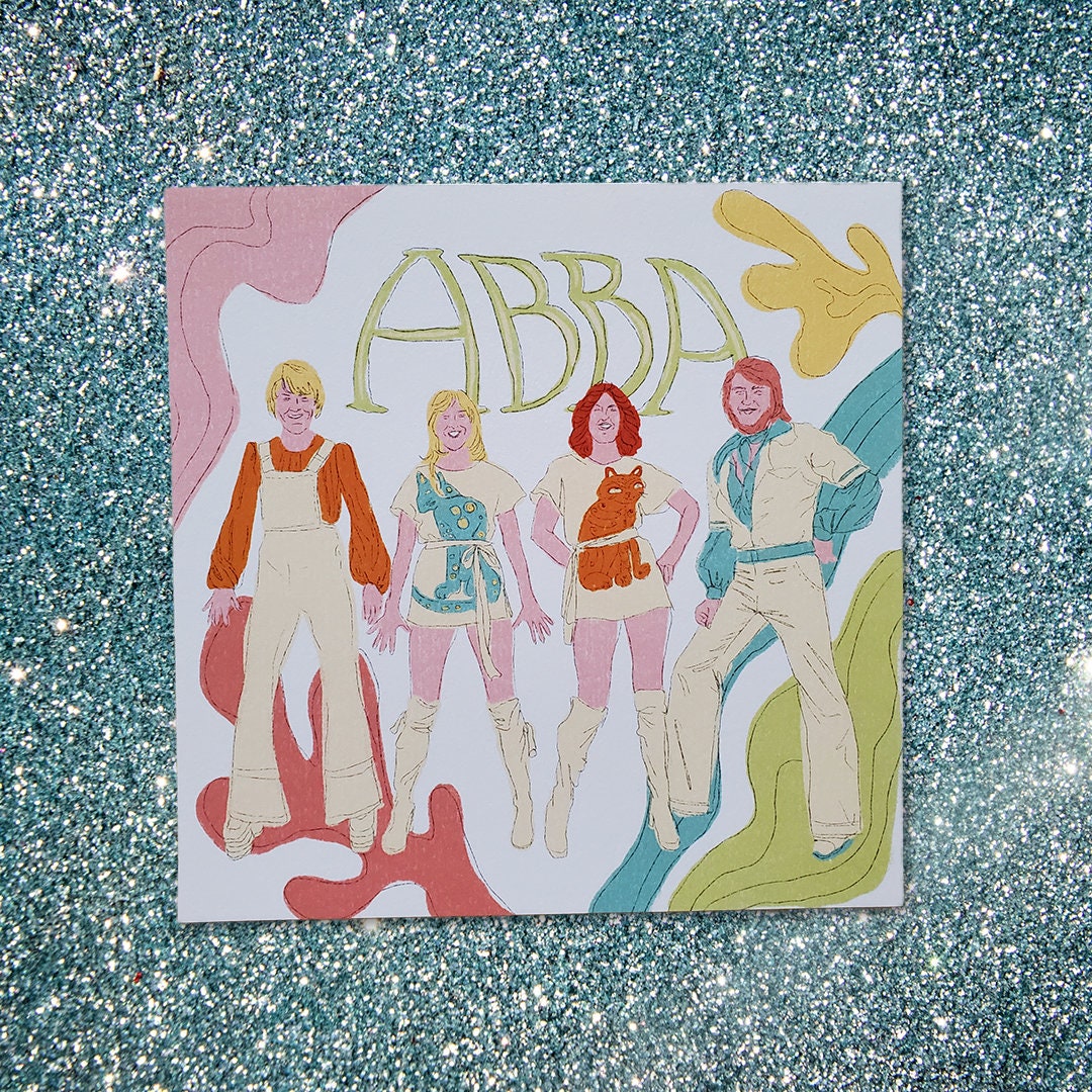Abba Art Print - Etsy