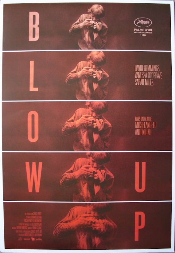 BLOW UP Poster Original Cinema Small Format 60x40cm Rolled - Etsy