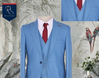 Light Blue Suit Buttons - Etsy