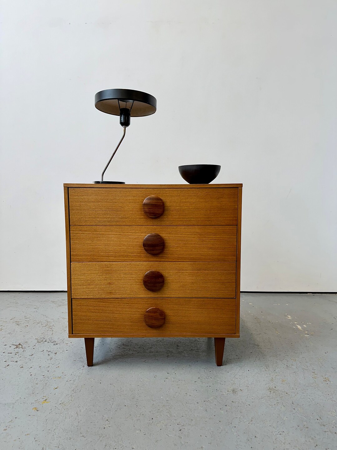 Vintage 70s Austinsuite Teak Chest of Drawers. Retro Danish Mid Century ...