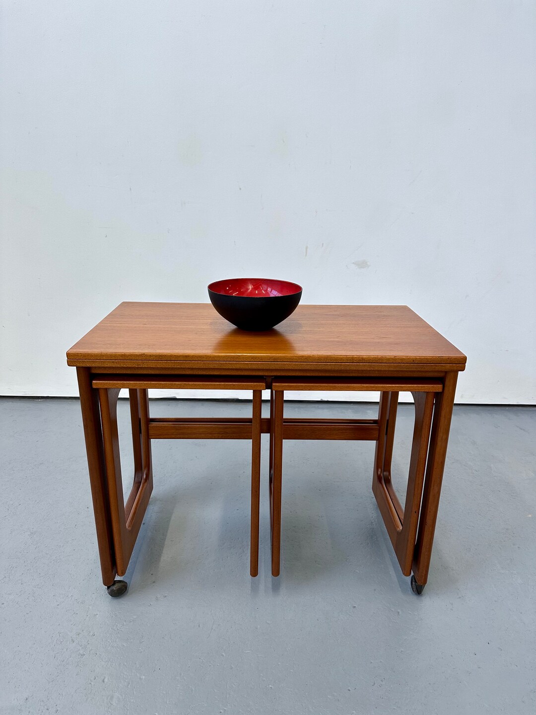 Vintage 1960s Mcintosh Triform Teak Nest of Coffee Tables. - Etsy