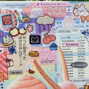 4x6 Original Collage Art Print Kidcore Weirdcore Clowncore Toycore ...