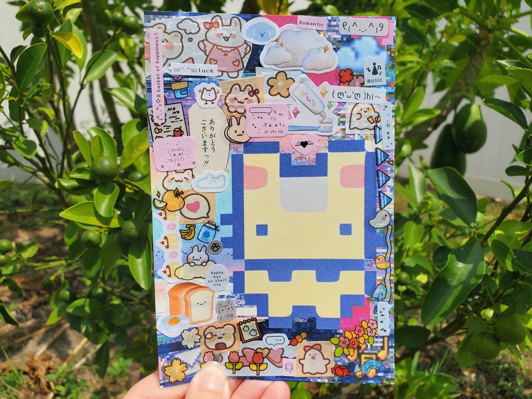 4x6 Original Collage Art Print Kidcore Weirdcore Clowncore Toycore ...