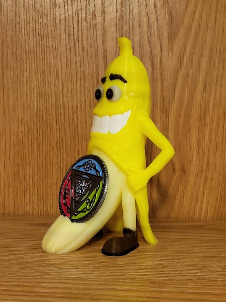 Banana Man Pen or Coin Stand - Etsy