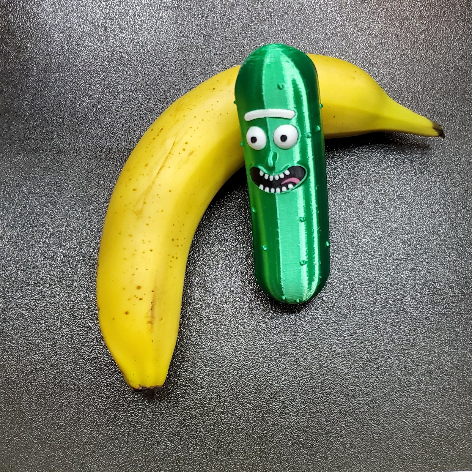 Pickle Rick Custom Full-color Action Pickle | Etsy