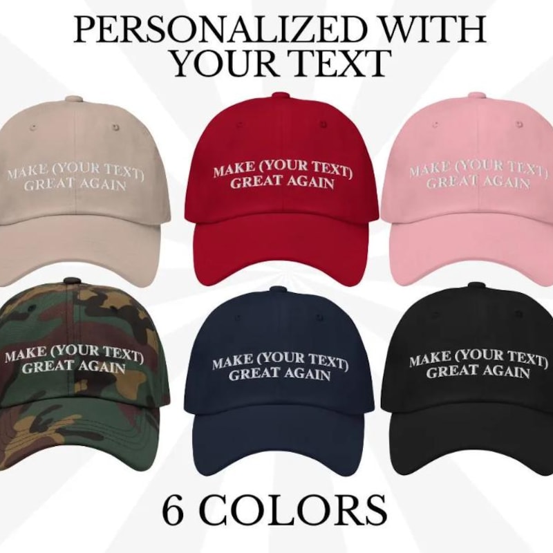 Upside Down Text Hat - Etsy