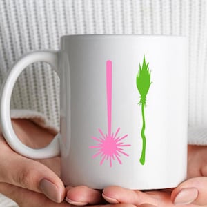 Wicked Wand and Broom SVG Png Jpg, Wicked Elements SVG, Wicked Clipart ...