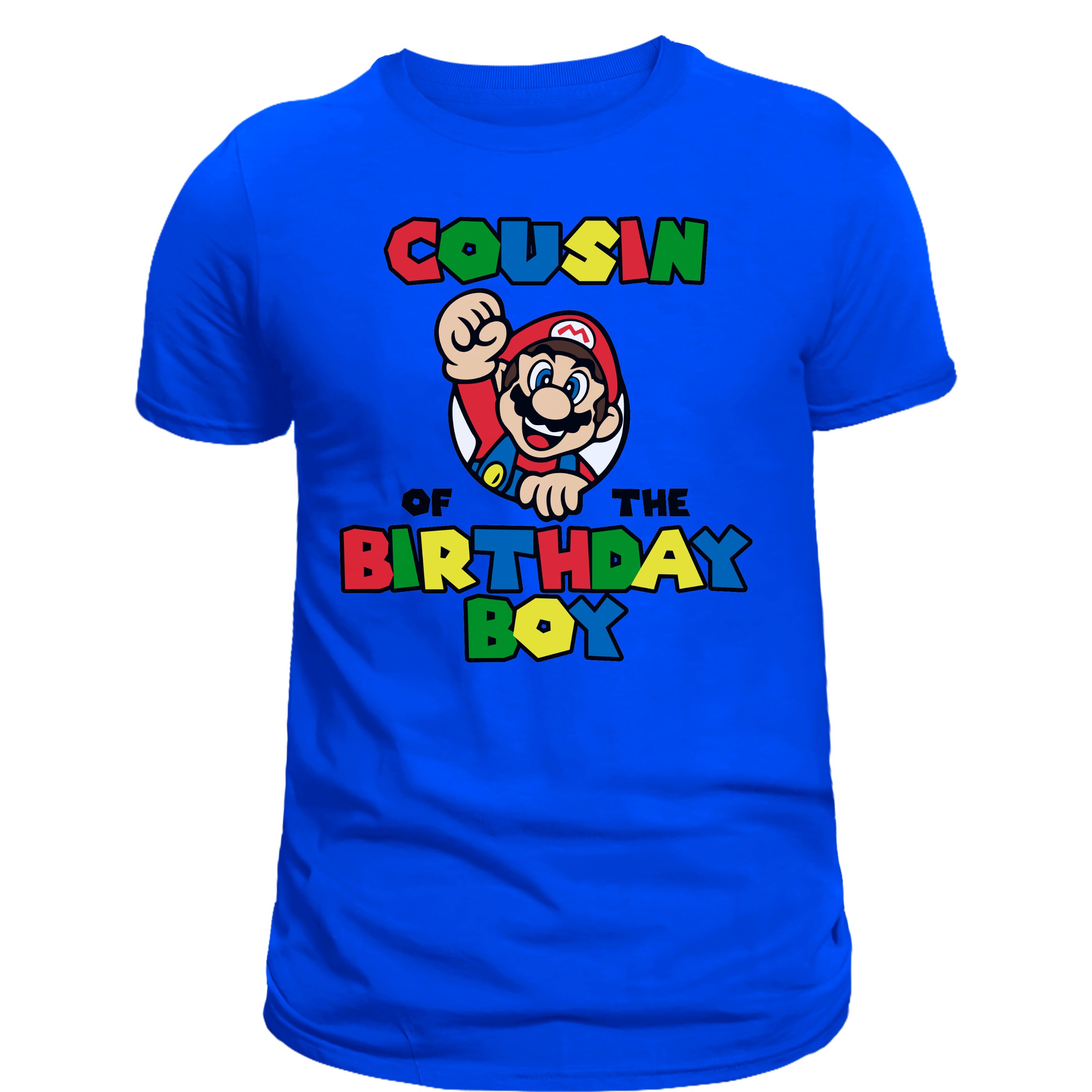 Super Mario I'm the Birthday Boy SVG PNG Jpg,mario Cousin Birthday Svg ...