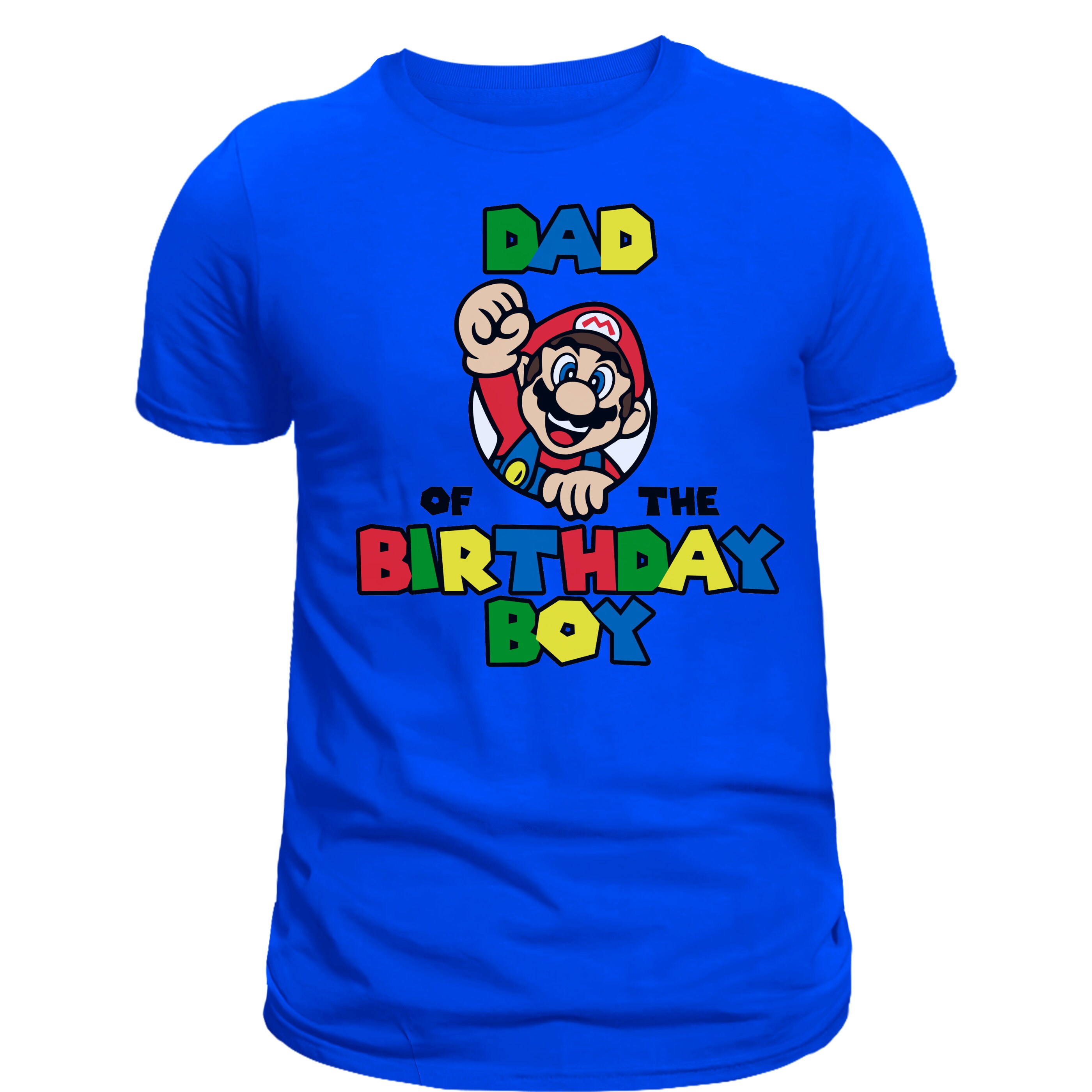 Super Mario Birthday Boy SVG PNG Jpg,mario Dad Birthday Svg,mario Daddy ...