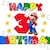 Super Mario 4th Birthday SVG, PNG, Jpg, Mario and Luigi Birthday, Mario ...