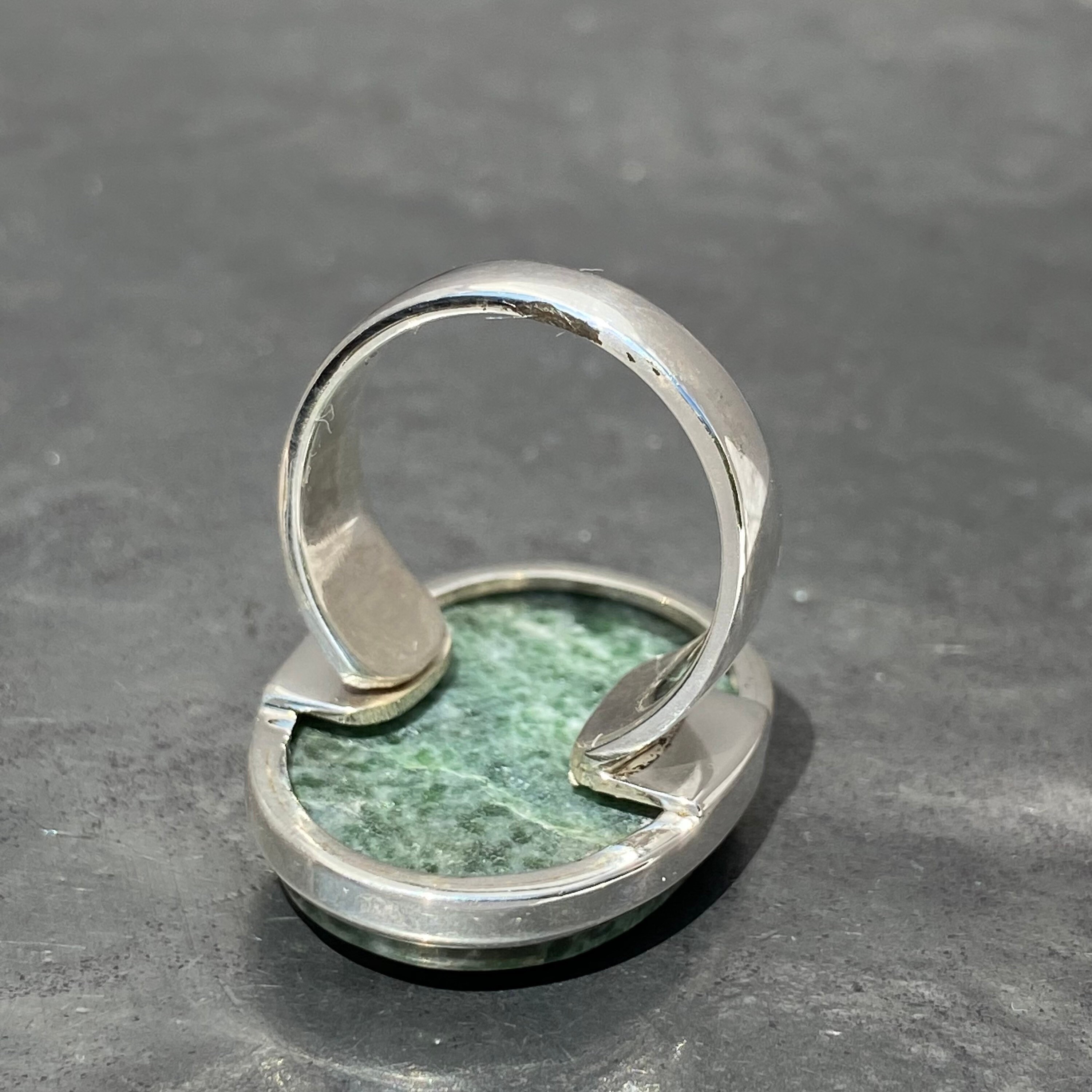 Jasper Ring Green Dot Jasper Ring Silver Green Jasper Ring - Etsy UK