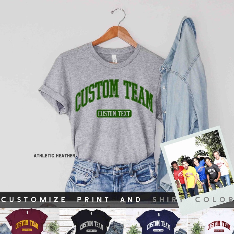Team Spirit Shirts - Etsy
