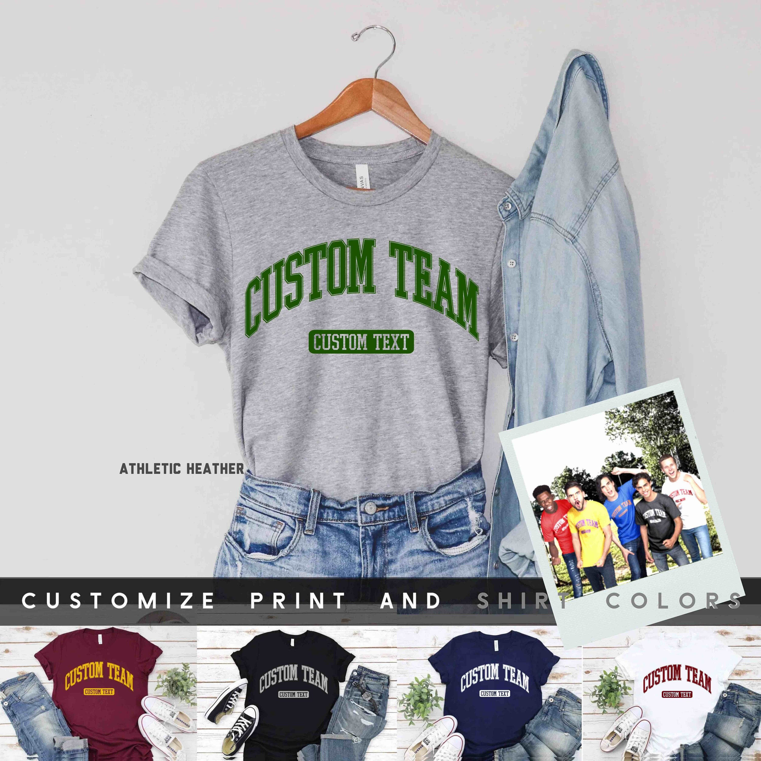 Custom Team Spirit Shirt,custom Mascot Shirt,custom School Shirt,team ...
