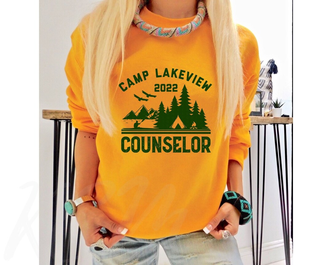 Custom Camp Counselor Sweatshirt,personalized Camp Counselor Shirt ...