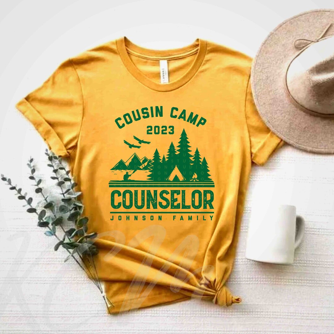 Custom Cousin Camp Shirt,personalized Cousin Crew Shirt,cousin Lake ...