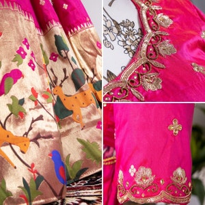 Silk Jacquard Paithani Lehenga Choli for Woman Designer Lahanga Indian ...