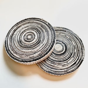 Recycled Magazine Coasters - Etsy
